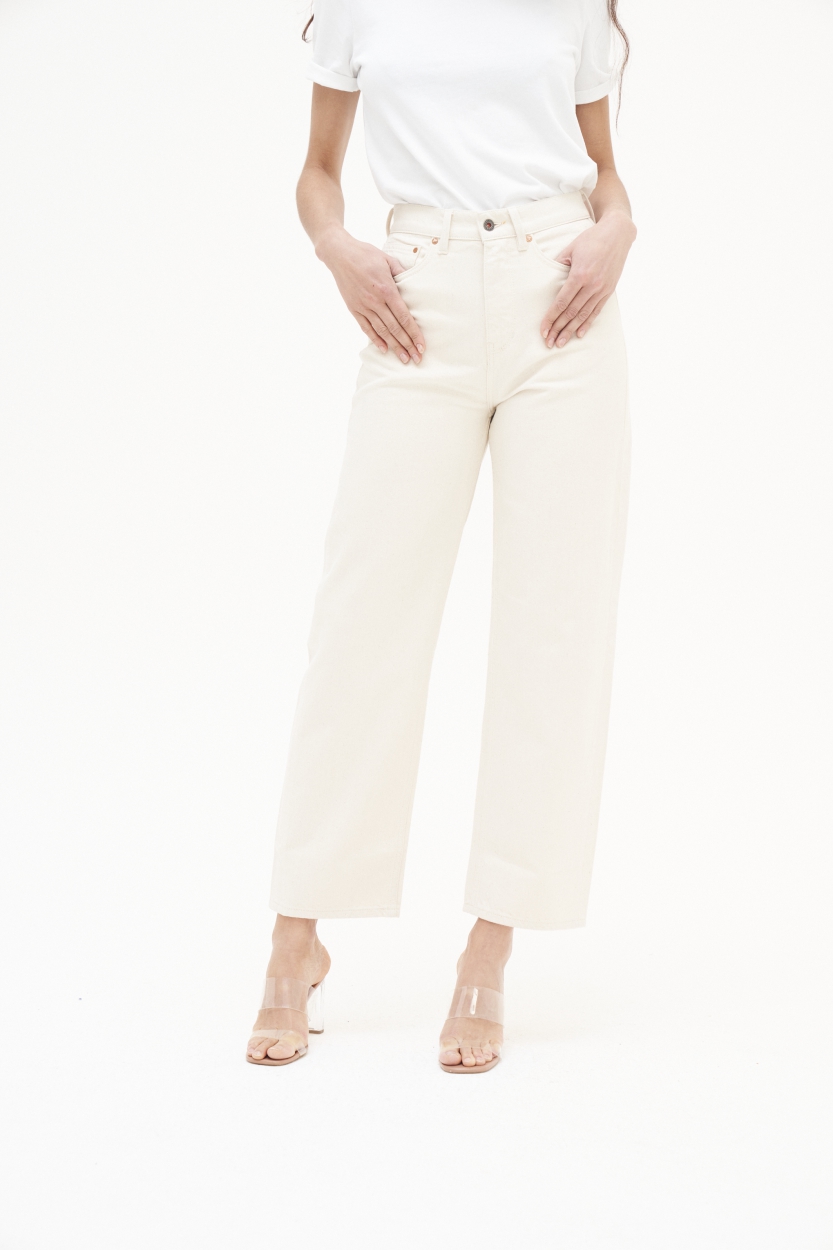 Barrel Jeans Bobbie, undyed | ECO - Ethically Correct Outfits