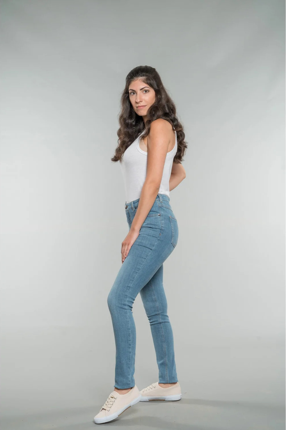 Jeans Hanna, summer blue | ECO - Ethically Correct Outfits